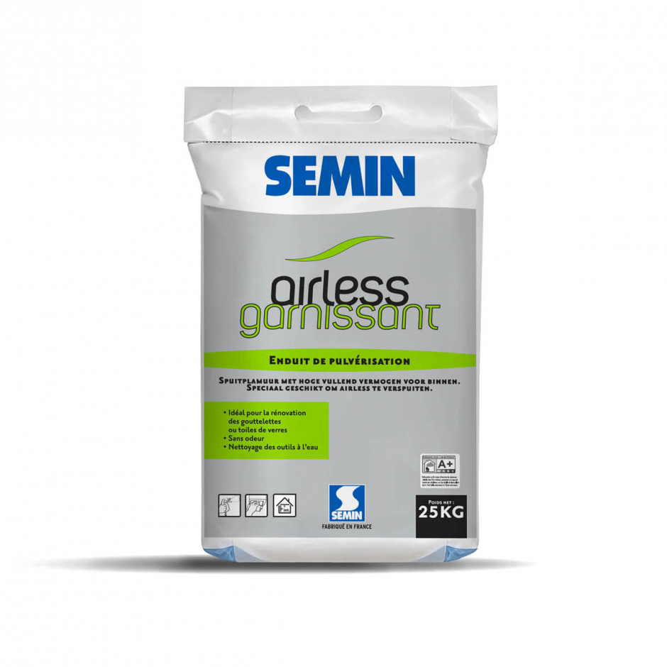 Enduit Semin Airless garnissant 7021 - Enduits MDB Profil